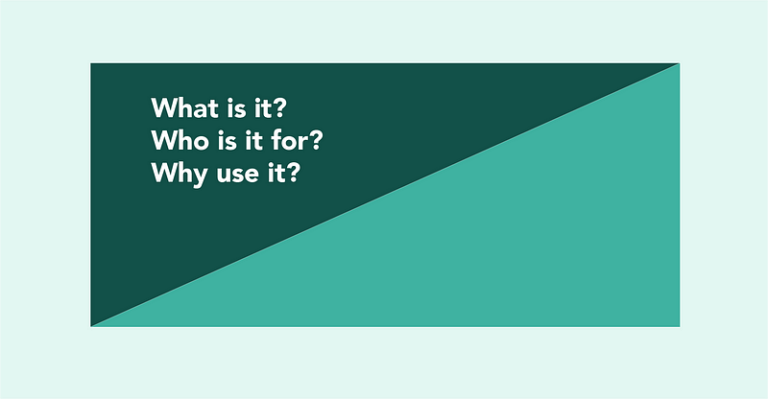 WHAT IS IT? WHO IS IT FOR? WHY USE IT? - Kapor Center